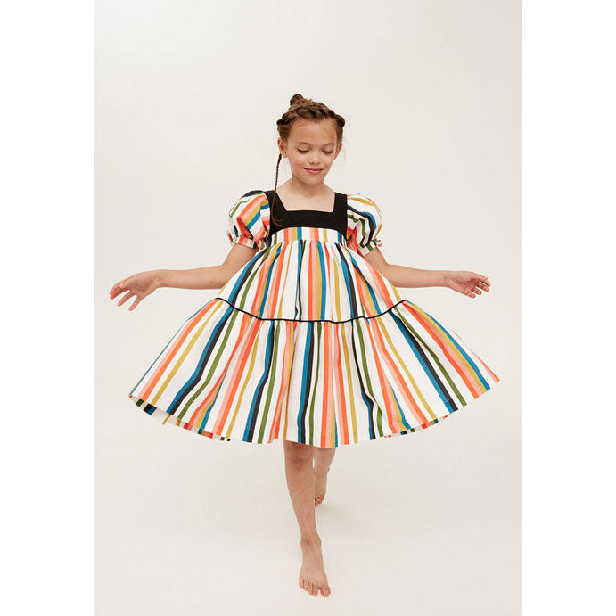 The Middle Daughter Multi-Stripe Know Full Well Dress – Ladida