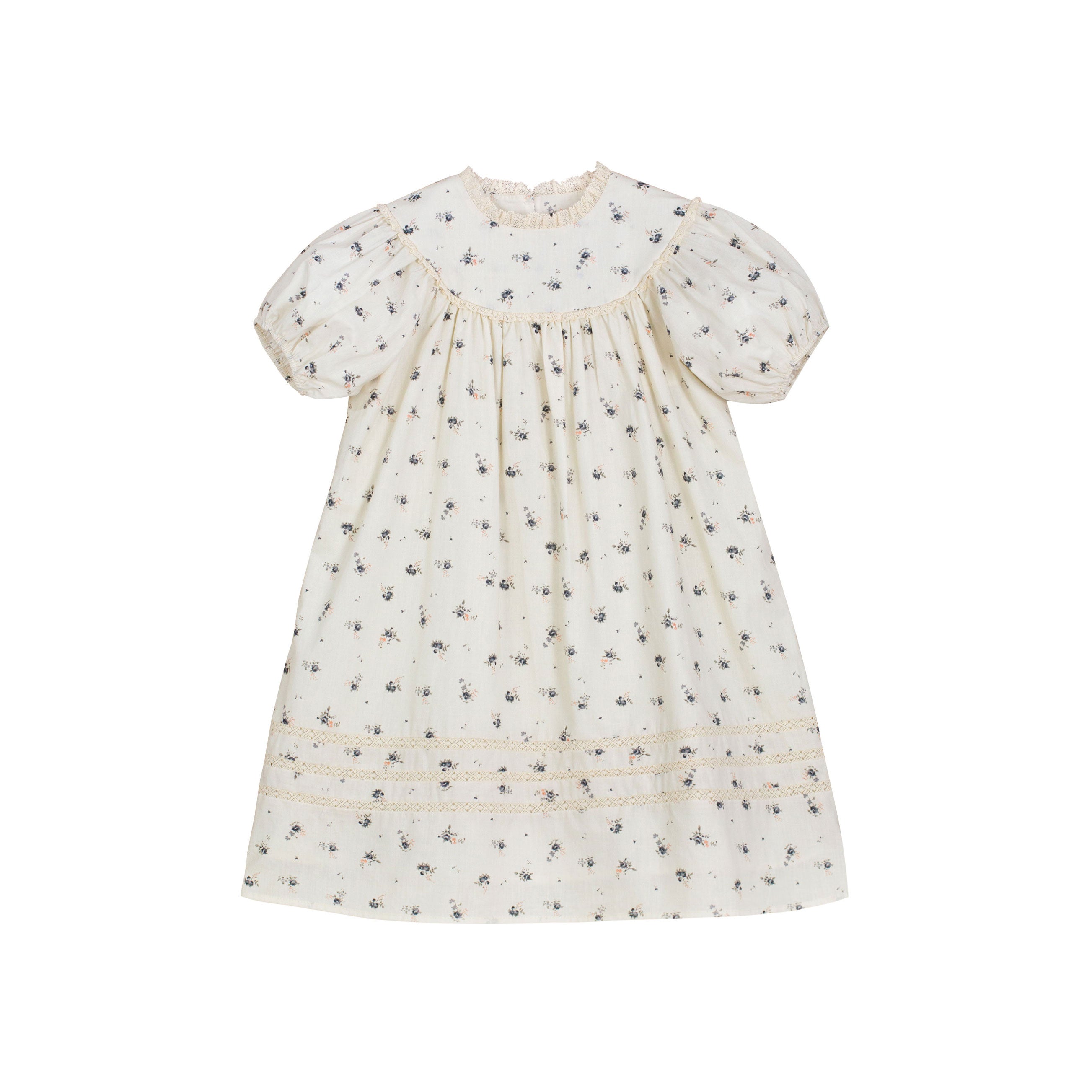 Cera una volta Blue Flower Kaya Dress – Ladida