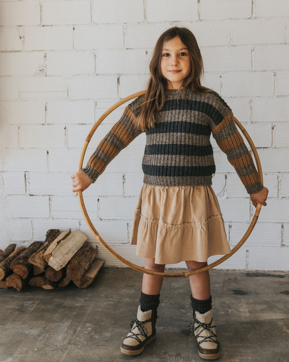 Buho Wood Bands Knit Sweater – Ladida