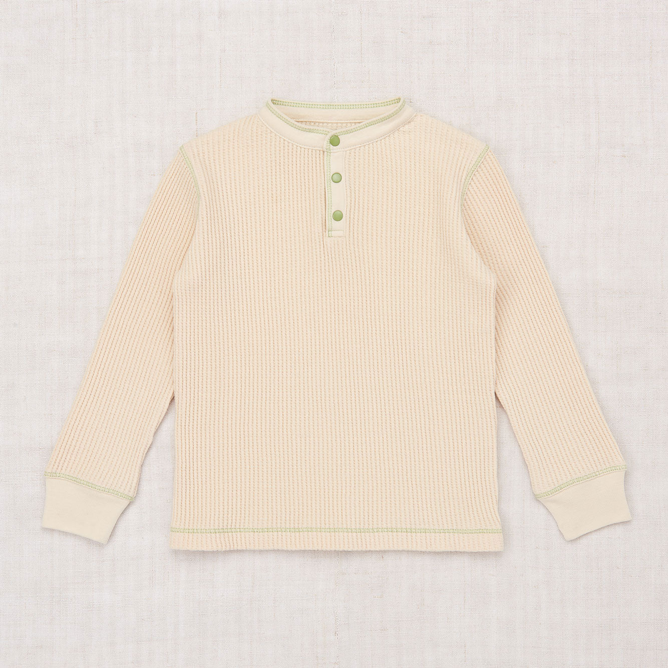 Misha and Puff Waffle Henley - String – Ladida
