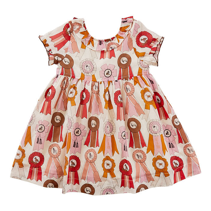 Pink Chicken Best In Show Ribbons Princess Diana Dress – Ladida