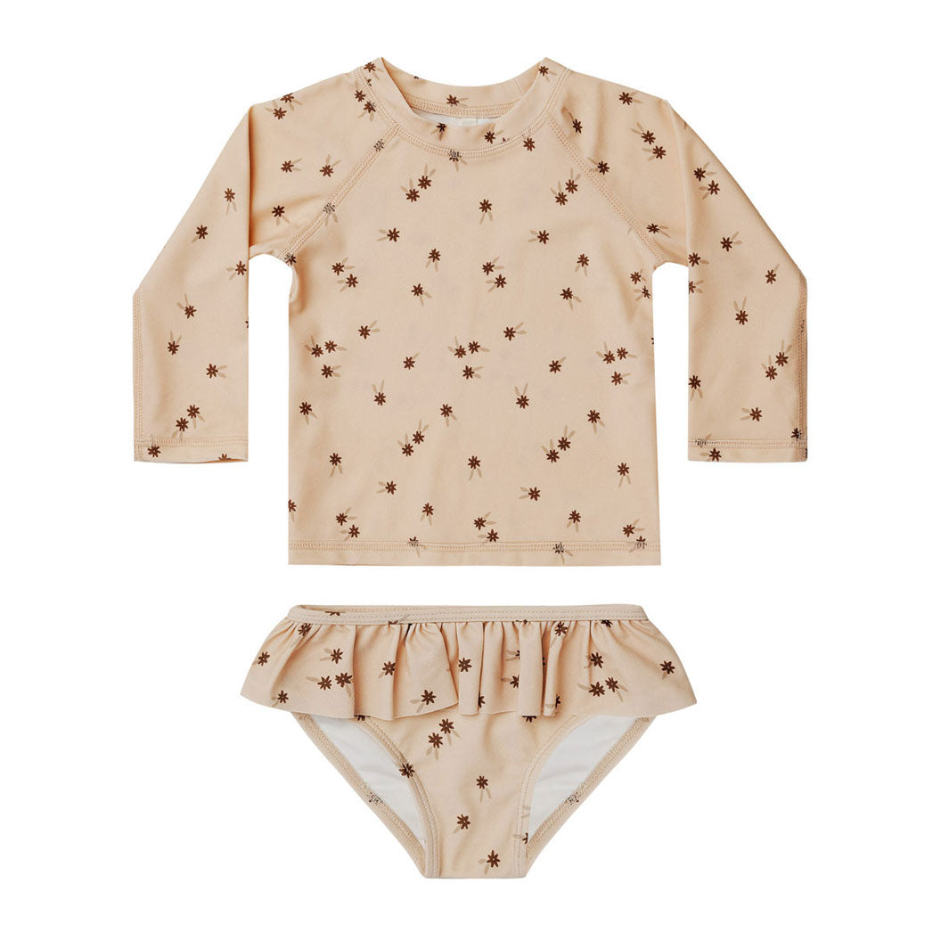 Rylee and Cru Shell Ditsy Rash Guard Girl Set – Ladida