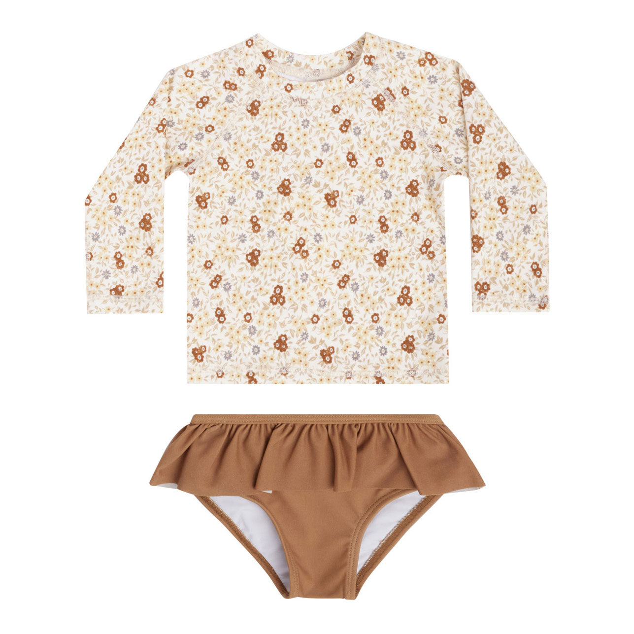 Rylee and Cru Flower Field Rashguard Girls Set – Ladida