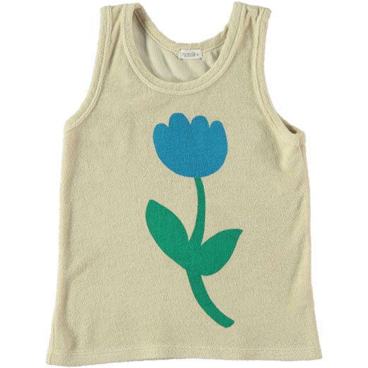 Picnik Raw White Flower Tank – Ladida