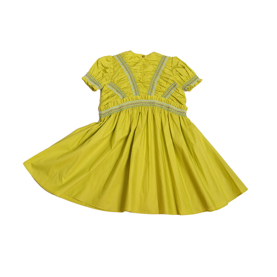 Tia Cibani Aloe Pia Sunray Smocked Frock Dress – Ladida