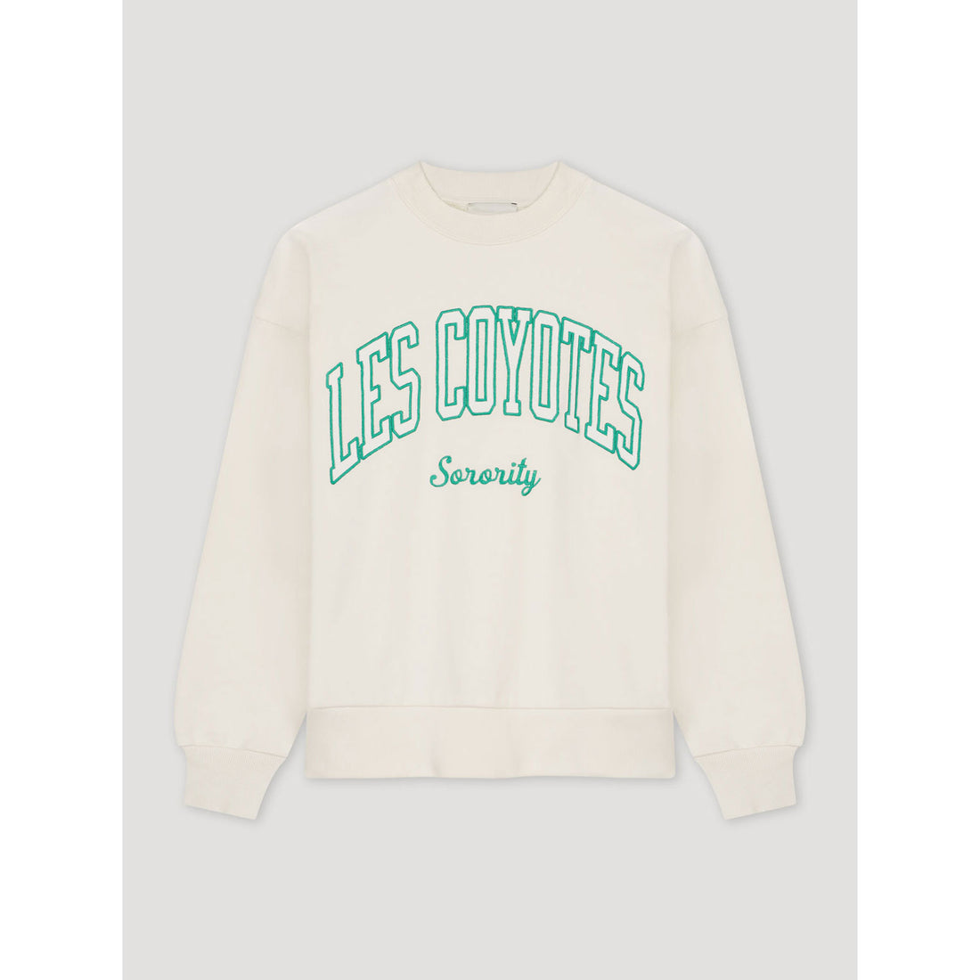 Les Coyotes De Paris Off White Large Logo Sweatshirt – Ladida