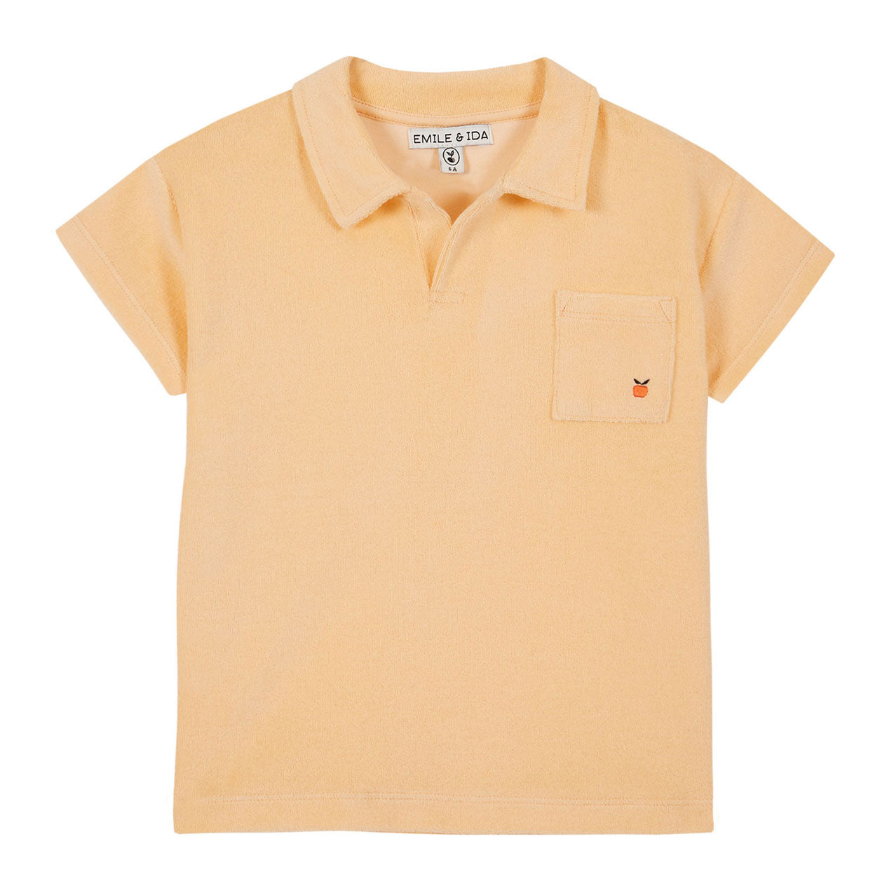 Emile et Ida Orange Terry Polo – Ladida