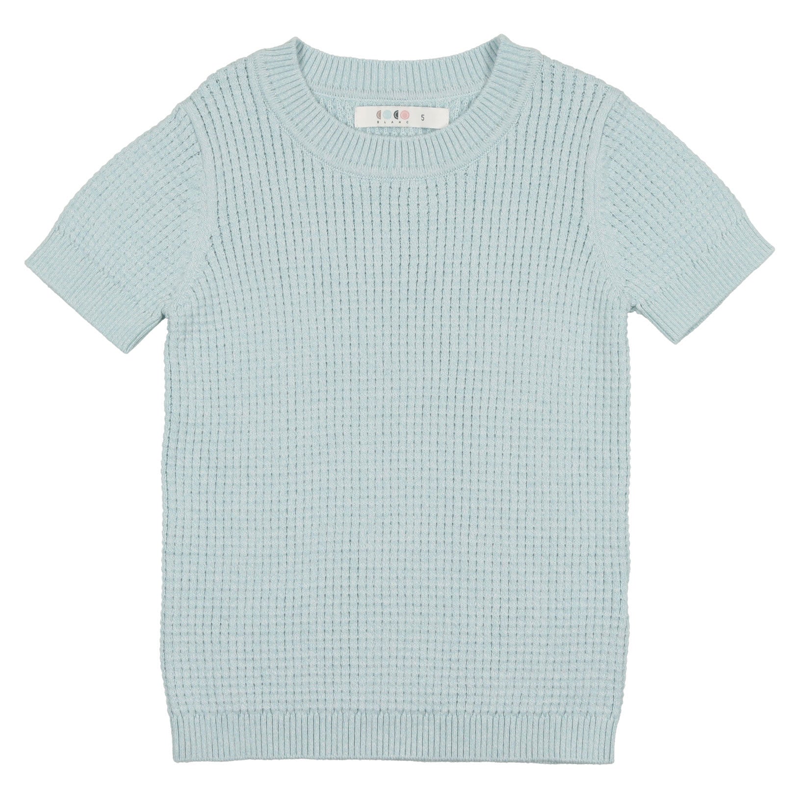 Coco Blanc Blue Boys Crew Knit Sweater – Ladida