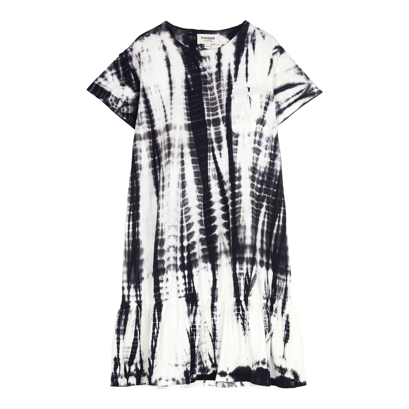 Finger in the Nose Patti Off White Tie & Dye - Oversized Dress – Ladida
