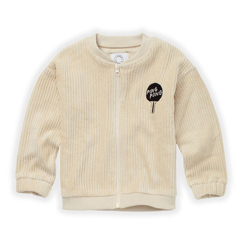 Sproet and Sprout Sesame Ping Pong Terry Sweat Jacket – Ladida