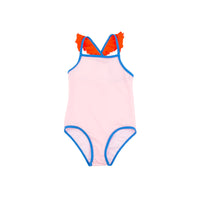 Tiny Cottons Light Pink Colorblock Frills Swimsuit – Ladida