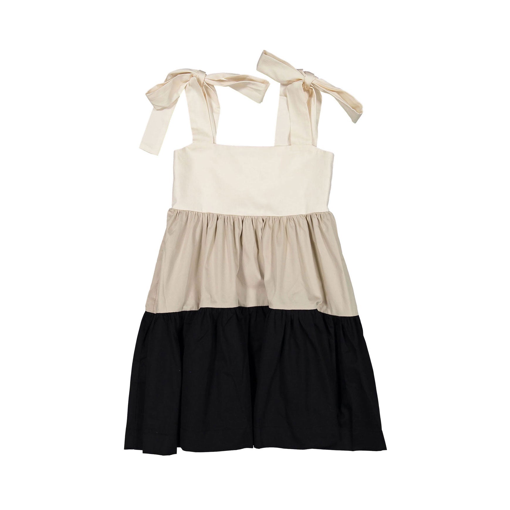 Unlabel Vanilla/Sand/Black Blocks Aqua Dress – Ladida