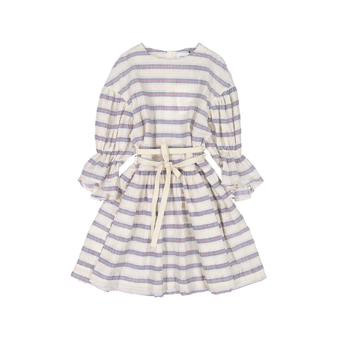 Unlabel White/Navy Stripes Vento Dress – Ladida